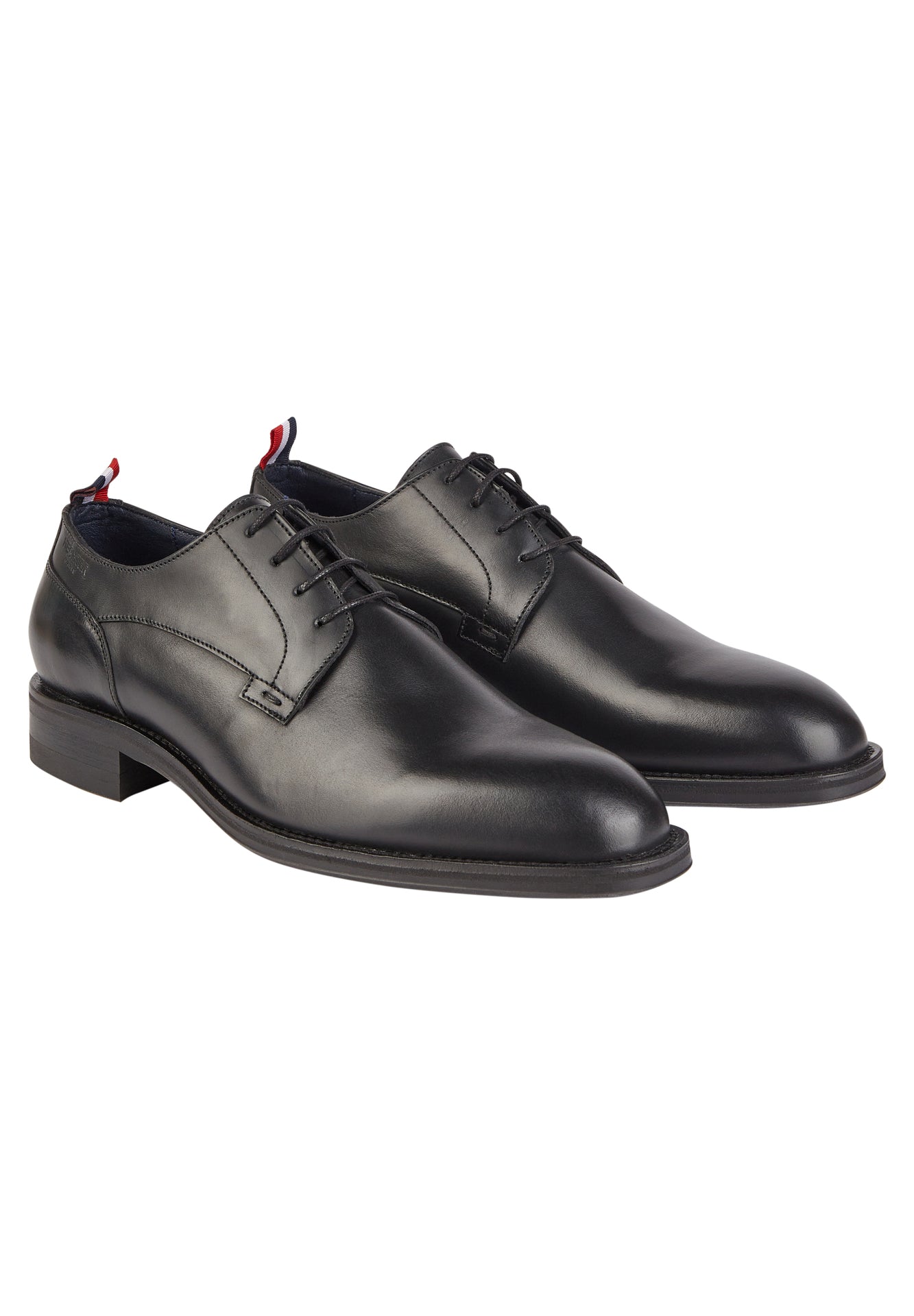 Derby Leather WP - Mustat Nahkakengät | Hechter Paris